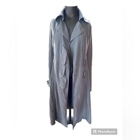 An Ren New York | Jackets & Coats | An Ren New York Bluegray Spring ...